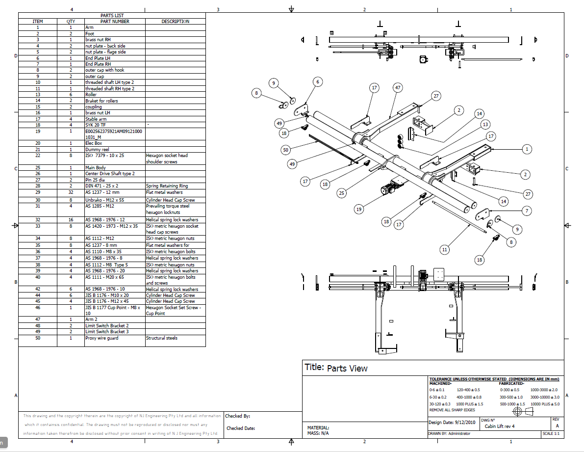 Fabrication Drawings | ProtoFab Engineering Australia